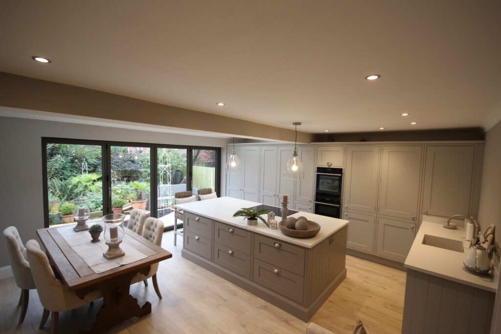 Painted Solid Wood In-Frame Kitchen - Matthew James Kitchens